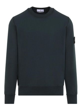 Stone Island Sweatshirt - Dunkelgr&uuml;n