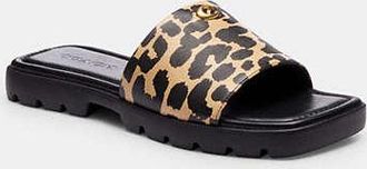 Coach Florence Sandale mit Leopardenprint