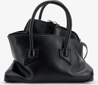 The Attico La Passeggiata Mini leather handbag - THE ATTICO - gender_Woman