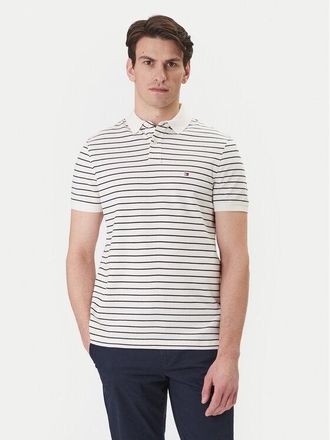 Tommy Hilfiger Poloshirt 1985 MW0MW17770 Beige Regular Fit