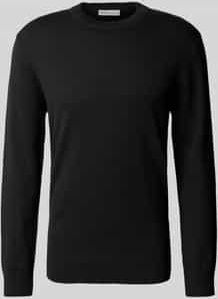 Tom Tailor Denim Regular Fit Strickpullover aus Baumwolle