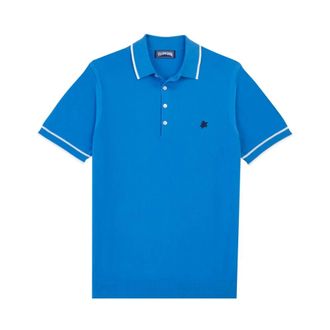 Vilebrequin Homme, Tops, Bleu, Taille: L Polo en Coton pour Homme
