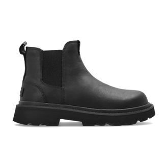 UGG M Chelsea Lug Leder Chelsea Boots - - Shoes - Herren - Schwarzk - 45 EU