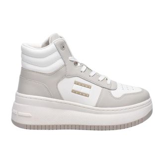 Tommy Jeans Femme, Chaussures, Blanc, Taille: 41 EU Retro Basket Baskets