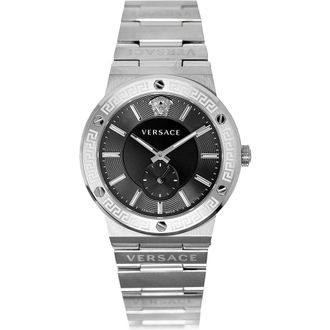Versace Analog Uhr - - Accessories - Herren - Grau - ONE SIZE