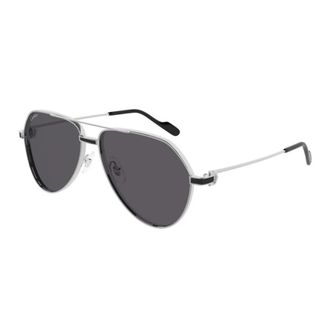 Cartier Premi&egrave;re Sonnenbrille - - Accessories - Herren - Grau - 61 MM