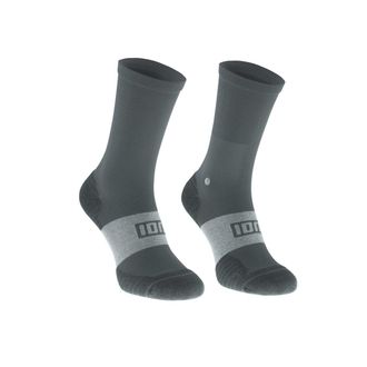 ION Bike Fahrrad Socken kurz grau 2025: Gr&ouml;&szlig;e: 39-42