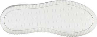 Calvin Klein Leather Lace-Up Sneaker - White