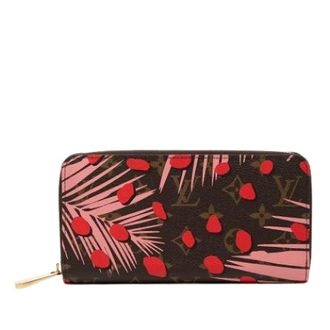 Louis Vuitton Portefeuille zipp&eacute; Pre-owned - Femme - Pre-owned - Brun - Taille: ONE Size