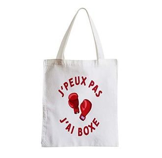 Fabulous Grand Sac Shopping Plage Etudiant JPeux Pas Jai Boxe Boxeur Sport Combat