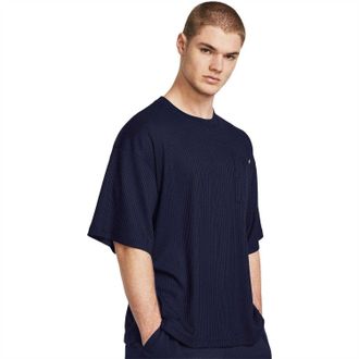 Under Armour Rival T-Shirt f&uuml;r Herren, Waffelstoff (Blau)