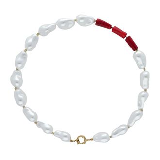 Notre-V Necklace - - Accessories - Damen - Mehrfarbig - ONE SIZE