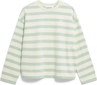 Armedangels Damen Sweatshirt aus Bio-Baumwolle Iconic &Aring; FRANKAA Bold Oversized Fit Undyed-Foam