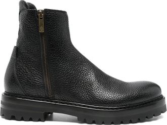 Silvano Sassetti Strukturierte Stiefeletten - Schwarz