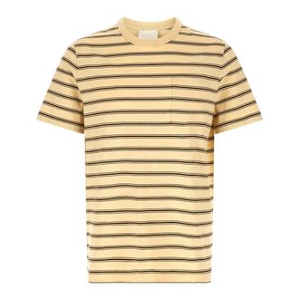 A.P.C. A.p.c., Homme, Tops, Beige, Taille: S T-shirt ray&eacute;