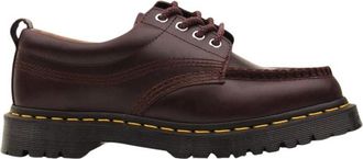 Dr. Martens Lowell Leder Mokassin-Schn&uuml;rer - - Shoes - unisex - Braun - 42 EU