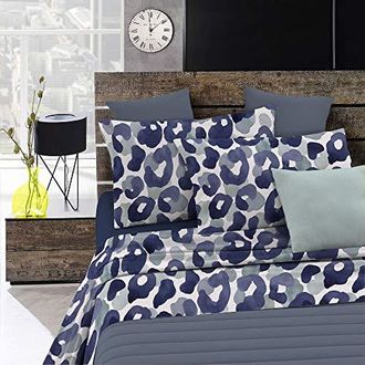Italian Bed Linen Fashion Bettwäsche-Set, Microfiber, Wild, Kleines Doppelbett