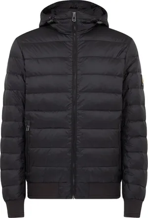 Belstaff Gesteppte Leichtdaunenjacke mit Kapuze in
