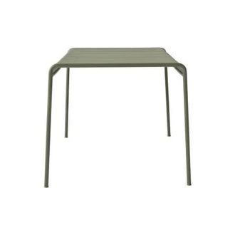 HAY Table carrée Palissade - Vert - Peinture époxy - Designer Ronan & Erwan Bouroullec