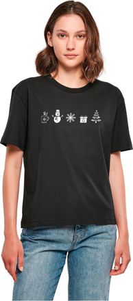 Merchcode Merchcode Damen T-Shirt Schwarz, M