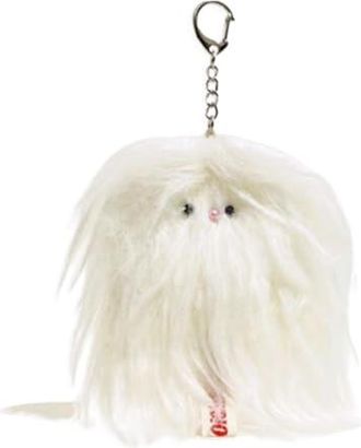 Generic Porte-cl&eacute;s pour chiens en peluche, porte-cl&eacute;s pour chiots pour sacs &agrave; dos | Pendentif chiot avec design fant&ocirc;me,Porte-cl&eacute;s animal mignon, peluche pour