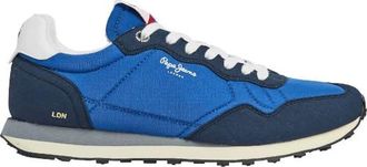 Pepe Jeans London Natch Basic M, Baskets Homme, Bleu (Union Blue), 6