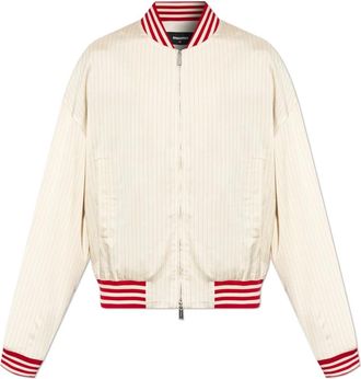 Dsquared2 Homme, Vestes, Beige, Taille: 2XL Veste &agrave; rayures