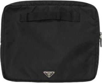 Prada unisex, Pre-owned, Noir, Taille: ONE Size Sac Vintage en Nylon Pre-owned