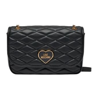 Love Moschino Gesteppte Handtasche mit Kettenhenkel - - Bags - Damen - Schwarzk - ONE SIZE