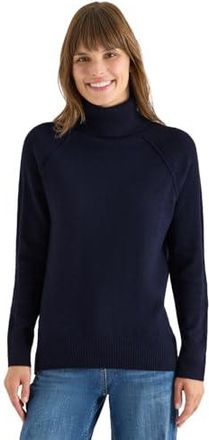Cecil 3015608 Pull en mélange structuré, Urban Dark Blue, XL Femme