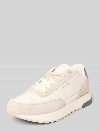 Calvin Klein Low Top Sneaker aus echtem Leder
