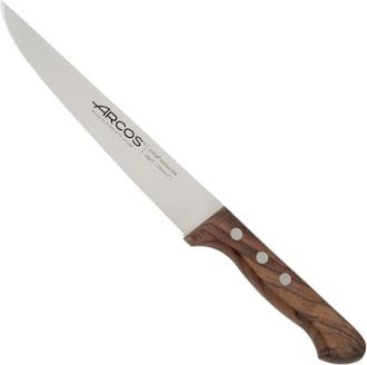 Arcos Couteau de Cuisine Professionnel - Lame Acier Inoxydable NITRUM 17 cm - Manche Bois Palissandre - Coupe Précise et Durable - Série Atlantico