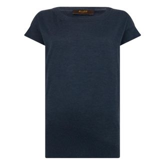 Moorer Damen, Strickwaren, Blau, XSGr&ouml;&szlig;e