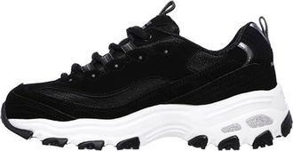 Skechers DLites Biggest Fan Baskets Femme, Biggest Fan Black, 36.5 EU