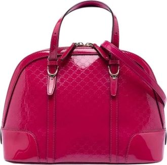 Gucci Pre-owned Nice Satchel - Femme - Pre-owned - Rose - Taille: ONE Size