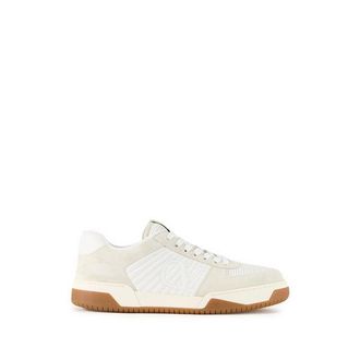 Valentino Baskets bi-mati&egrave;re en cuir
