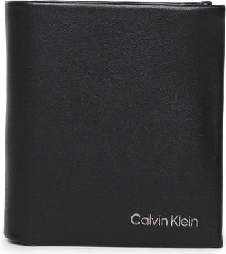 Calvin Klein Ck Concise Trifold 6Cc W/Coin Geldbörsen, Herren, Schwarz (Ck Black), Os