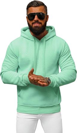 OZONEE Herren Hoodie Sweatjacke Kapuzenpullover Sweatshirt Farbvarianten Kapuzenjacke Kapuzenpulli mit Rei&szlig;verschluss Langarm Sport Style Casual Fitness Trai