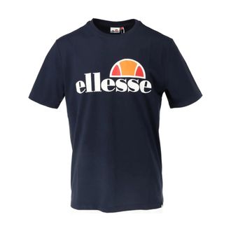 Ellesse Klassisches Logoshirt - - Tops - Herren - Blau - XL