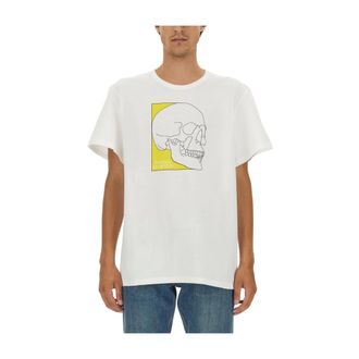 Alexander McQueen Herren, Oberteile, Wei&szlig;, SGr&ouml;&szlig;e