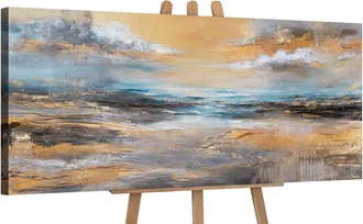 Yohji Yamamoto Art Gro&szlig;e Bilder Bunte auf Leinwand mit gold akzenten Abstraktes Sch&ouml;ne Acrylbilder Gemalte handgemalt Wandbild Acrylmalerei modern Wohndekor Bilder B