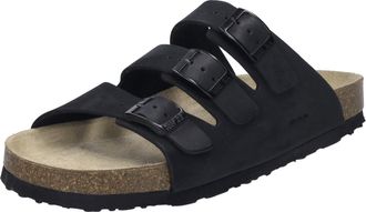 Josef Seibel Damen Sandaletten Hermine 05, Frauen Sandalen,Weite G (Normal),Freizeitschuhe,offene Schuhe,Strandschuhe,schwarz,41 EU