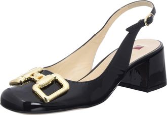 Högl Högl Damen Mary Pumps, Schwarz, 37.5 EU X-Weit
