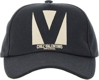 Valentino Garavani 6W2HDA41WGJ_9LP Baseball Cap - Black