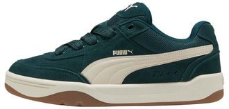 Puma Unisex Park Lifestyle SK8 SD Sneaker, Green Terrain-Alpine Snow, 36.5 EU, Green Terrain Alpine Snow, 36 EU
