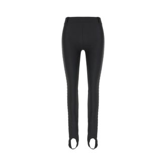 Moschino Tape Leggings - - Trousers - Damen - Schwarzk - XS