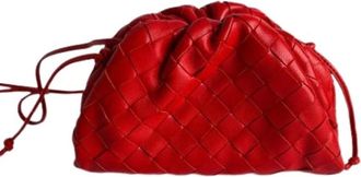 Bottega Veneta Pochette Vintage Pre-owned - Femme - Pre-owned - Rouge - Taille: ONE Size