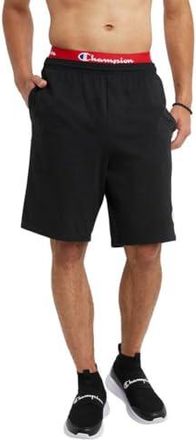 Champion Short en Polaire Graphique Powerblend, Noir, S Homme