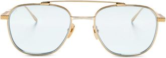 Leisure Society lunettes de soleil Montez à monture pilote - Or