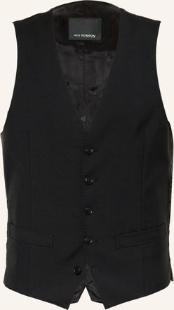 Roy Robson Roy Robson Anzugweste Regular Fit schwarz